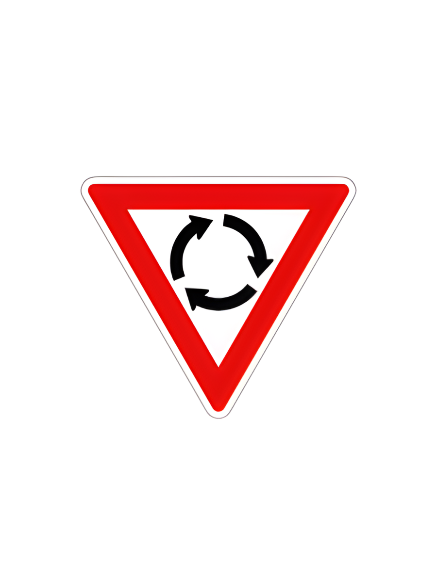 Roundabout (R1-3A) CL1 750mm · Traffic Control Products